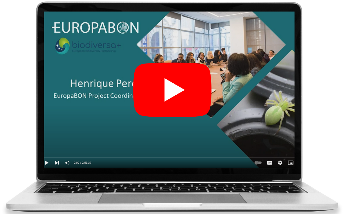 The recording from the EuropaBON conference with Biodiversa+ is now online – EuropaBON